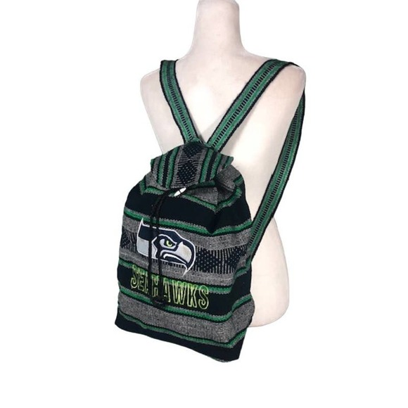 Seattle Seahawks | Bags | Seattle Seahawks Backpack Woven Bohemian ...